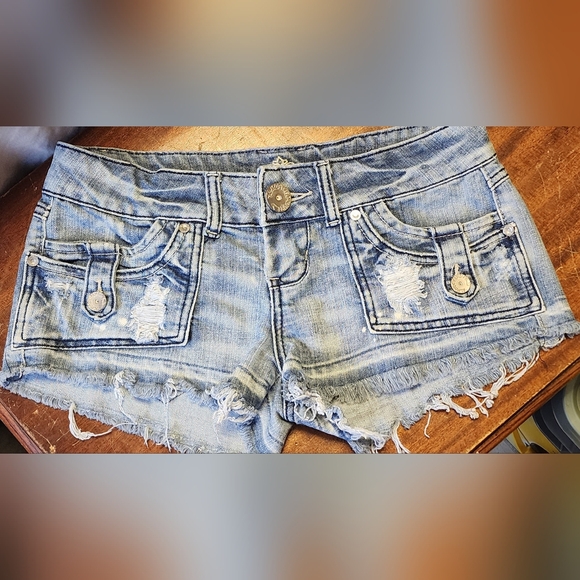 Almost Famous | Shorts | Almost Vintage Almost Famous Low Rise Shortie ...